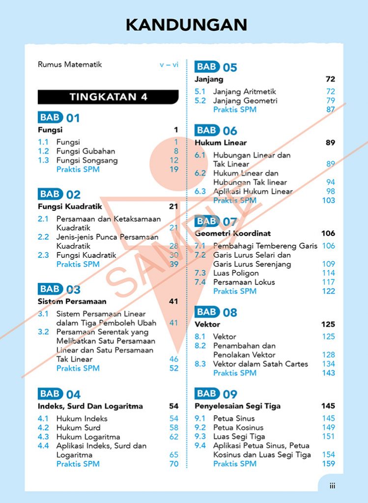 Quick Revision Matematik Tambahan SPM – EPH