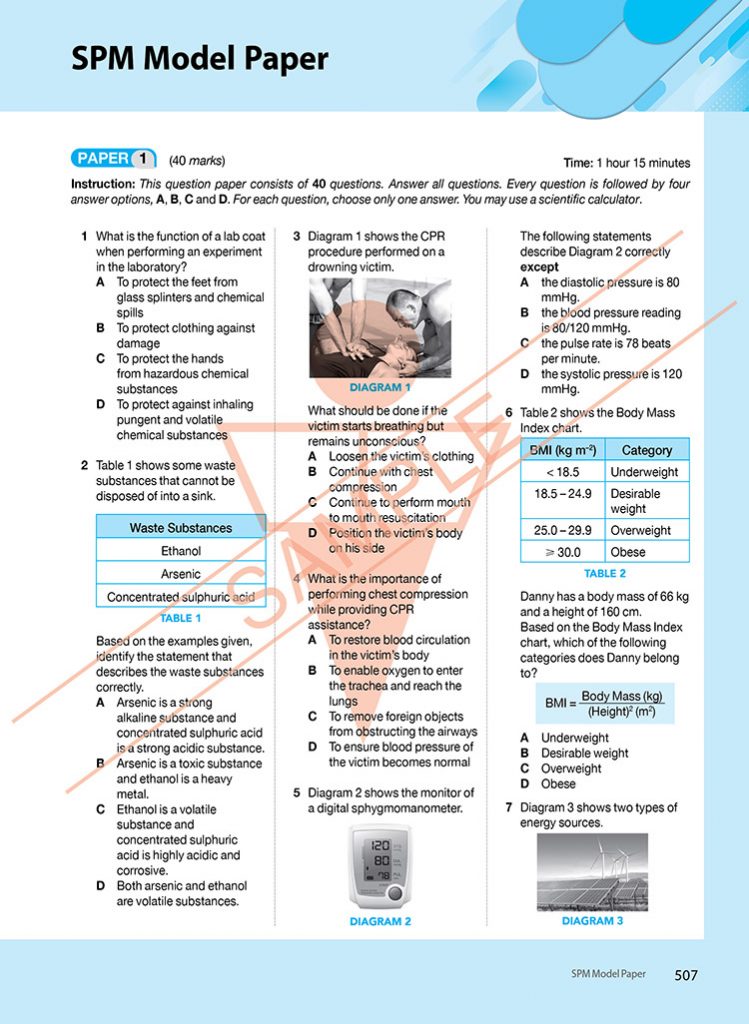 Success Plus Science SPM – EPH