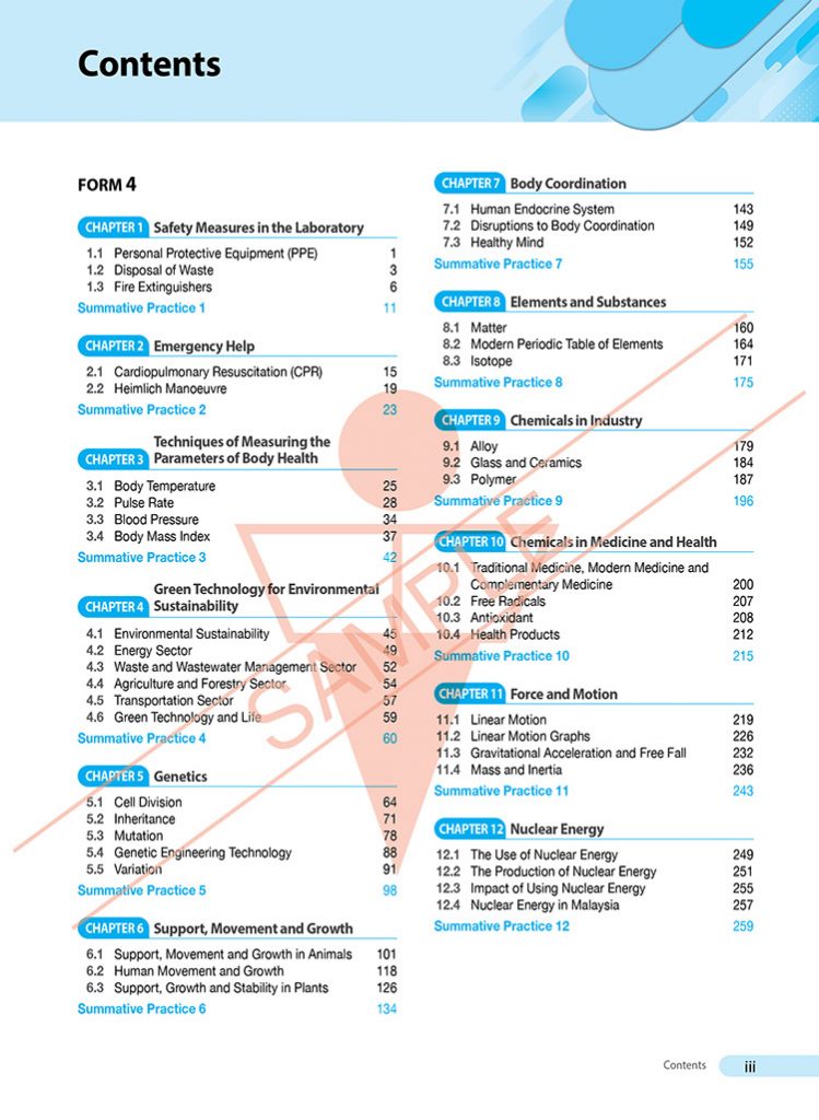 Success Plus Science SPM – EPH