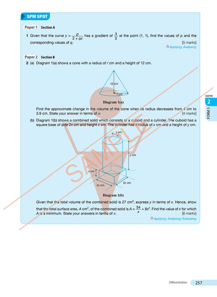 Success Plus Additional Mathematics SPM – EPH