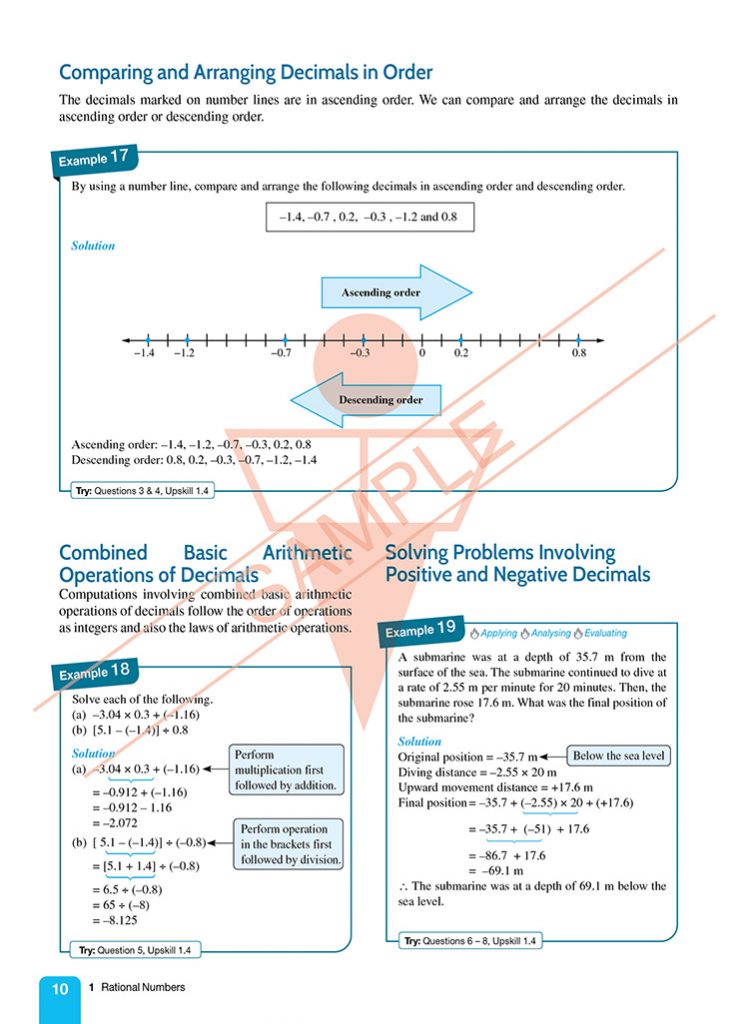 Success Plus Mathematics Form 1 – EPH