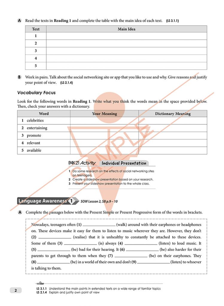 Praktis Intensif English Form 4 – EPH