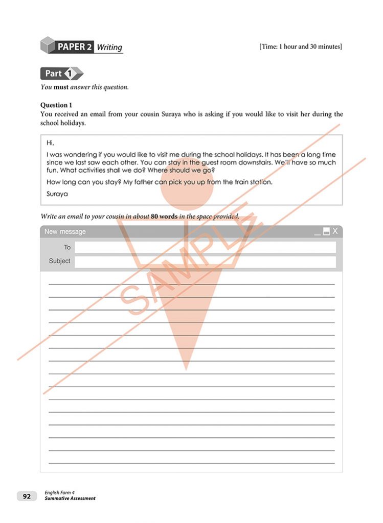 Praktis Intensif English Form 4 – EPH