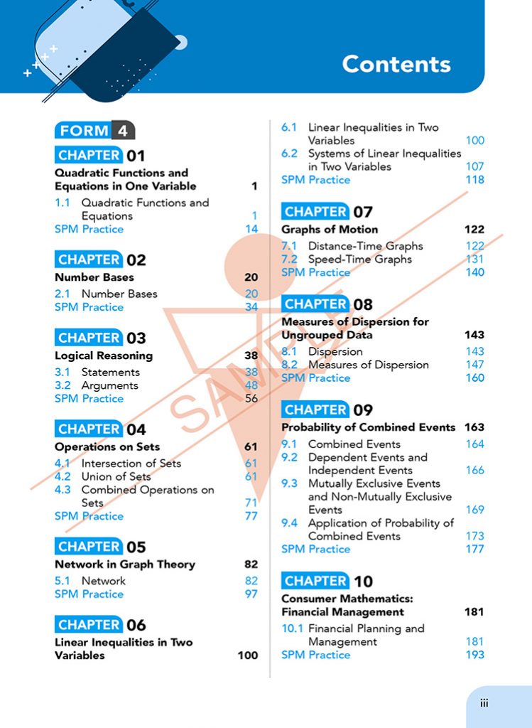 Quick Revision Mathematics SPM – EPH