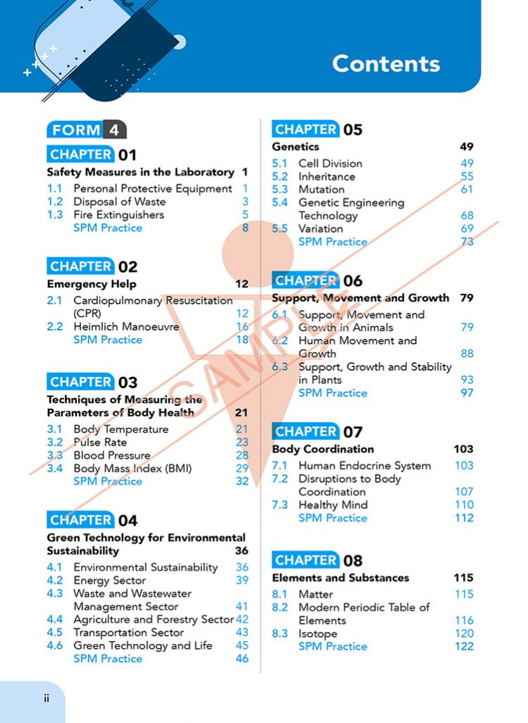 Quick Revision Science SPM – EPH