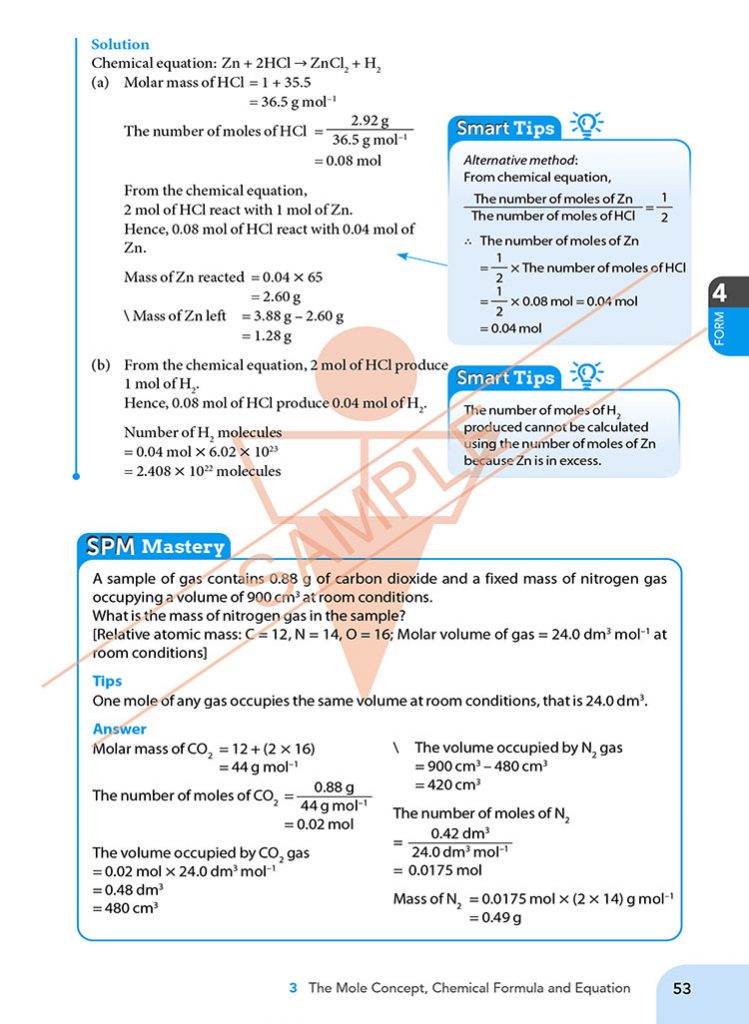 Quick Revision Chemistry SPM – EPH